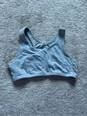 Intimates & Sleepwear | Gray Cotton Sports Bralette | Poshmark